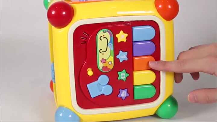 Multi Learning Educational Toy - 6 Sides Musical Cube