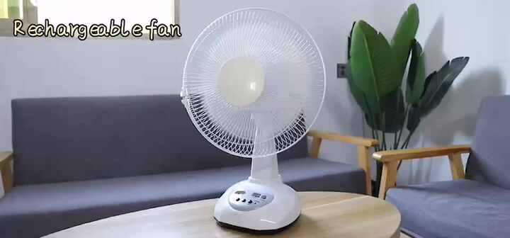 custom usb solar fan 12 inch panel plastic led smart table stand 12 ...