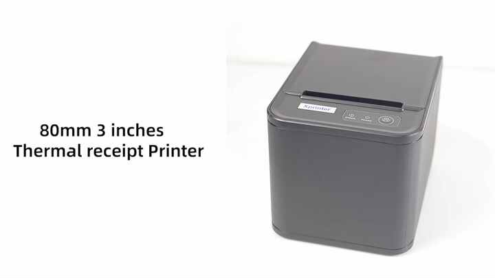 Xprinter 80T USB LAN Thermal Receipt Printer - POS Mini Printer