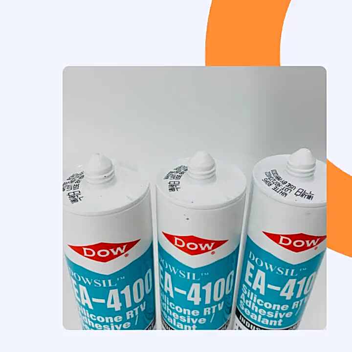 Dowsil Ea-4100 White Moisture Cure Silicone Adhesive Fireproof ...