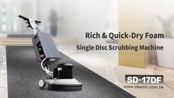Professional industrial single disc floor polishing scrubbing and ...