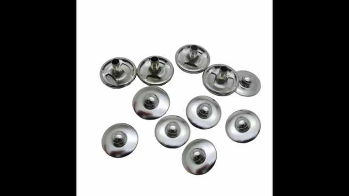 Combined 4.0mm Female ECG Snap Buttons for ECG Electrodes