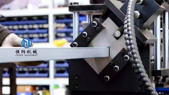 Zinc Plated Drywall System C U Profile Roll Forming Machine With Holes ...