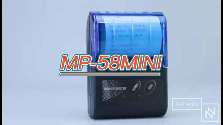Bluetooth Android Portable Invoice Receipt Phone Pos58 Mini Printer 2 Inch Wireless Thermal Usb ...