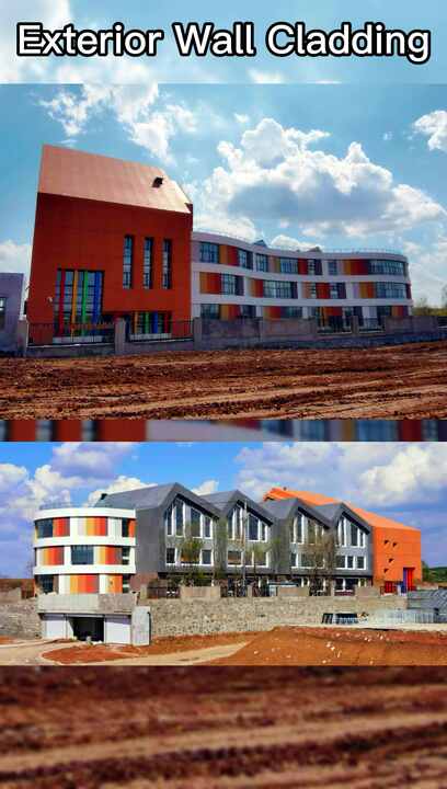 A1 Modern Exterior Wall Cladding - Fire Rated & Waterproof
