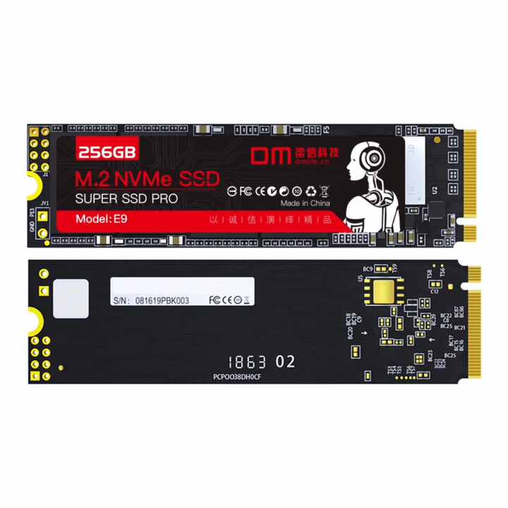 256GB NVME M.2 SSD - High Speed Internal Storage for Laptops