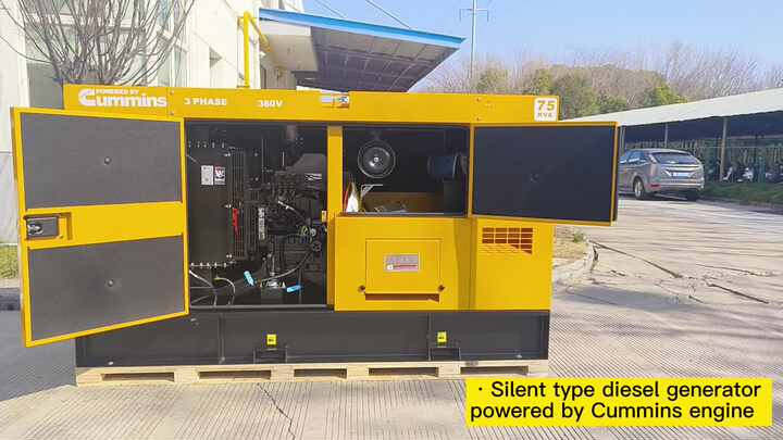 Cummins 80kw Silent Power Diesel Generator - 100kva Sutech