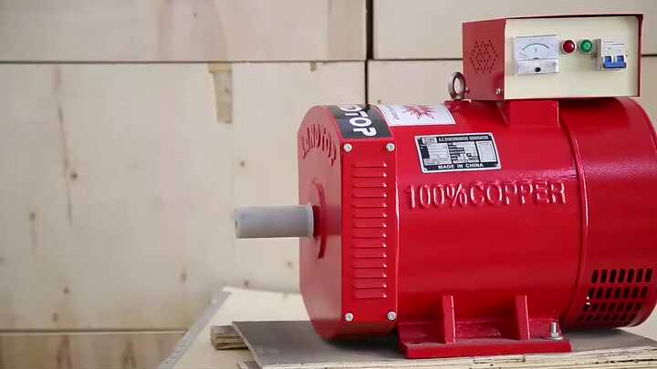 Super Single Three Phase Brush Alternator 10kw 15kw 20kw 50kw 220v LANDTOP ST/STC Series AC ...