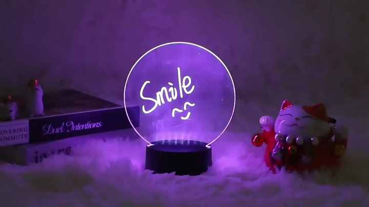 Writable Night Light - Color Changing USB LED Lights