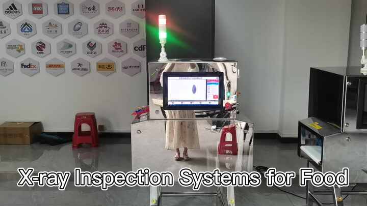 JZXR Small Food Product High Accuracy X Ray Food Industry Line Foreign ...