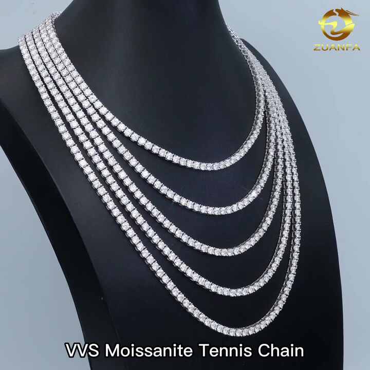 Cheapest Price 2mm 3mm 4mm 5mm Hip Hop Fine Jewelry Necklaces Sterling ...