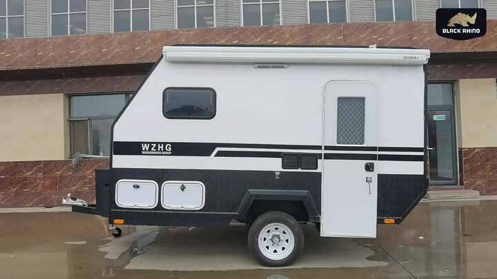 Mobile Camper Travel Trailer - Outdoor off Road Camping RV