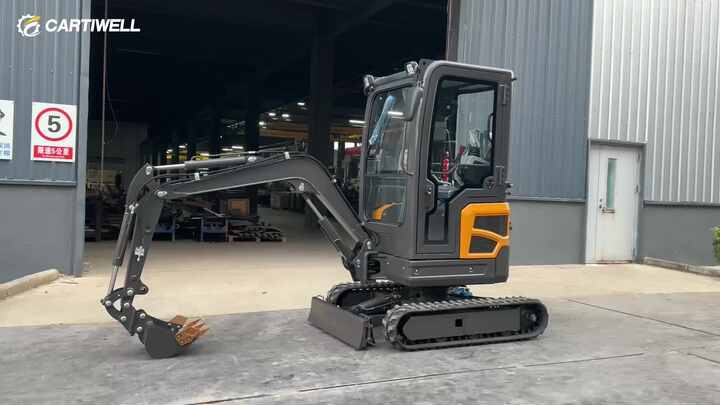 Mini Excavator 1.8 Ton - High Digging Power & Crawler Type