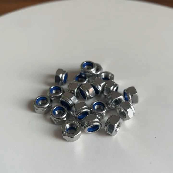 M3 to M36 Nylon Insert Hex Lock Nuts - Anti-Loose & Durable