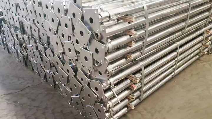 SANYE Aluminum Formwork U Head Scaffold Adjustable Galvanized Powder ...