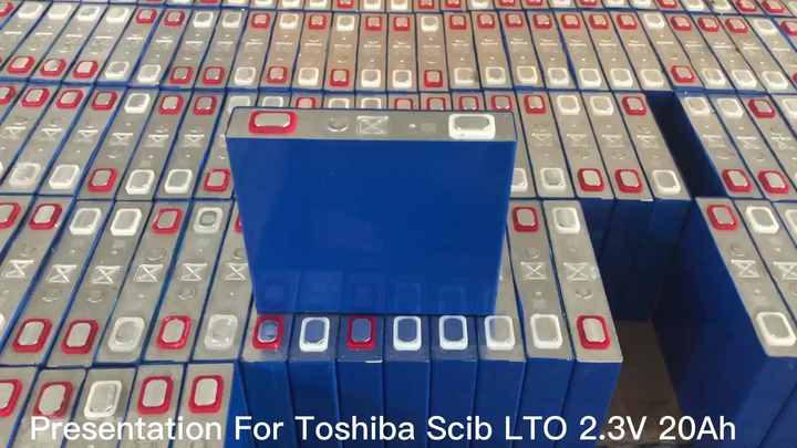 Toshiba Scib Prismatic LTO Battery Cell 2.3V 10Ah for Solar and Power ...