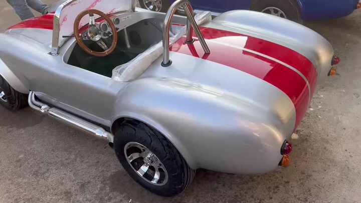 Customizable 2200w Electric Mini Cobra Car Go Kart for Kids and Adults