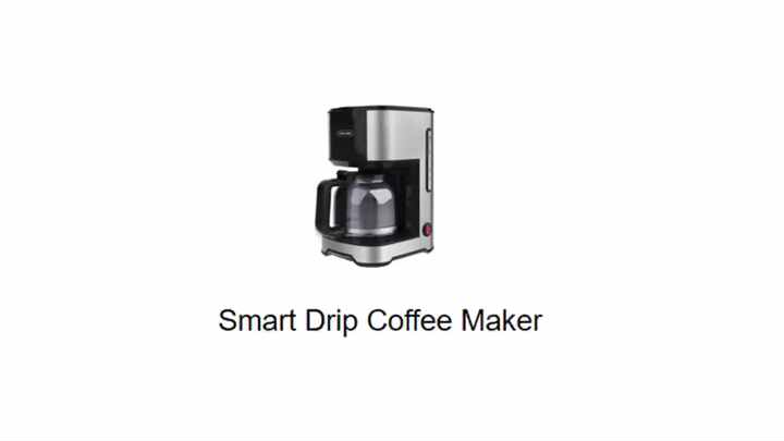 Italian Electric Smart and Modern Coffee Maker 12 Cup Wifi Keep Warm ...