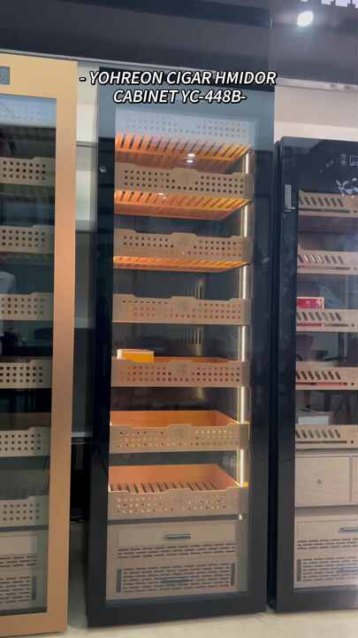 Yohtron Premium Thermostatic Control Cigar Cabinet Humidor for Dubai ...