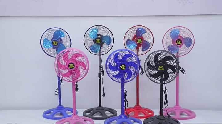 New Product Electric Stand Fan 220V 127V 2600RPM High Speed AC Motor ...