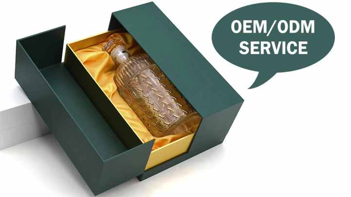Elegant Rigid Cardboard Boxes - Perfect for Perfume & Wine