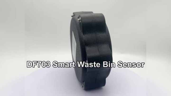 DF703 LoRaWAN Smart Waste Bin Fill Level Ultrasonic Sensor Garbage ...