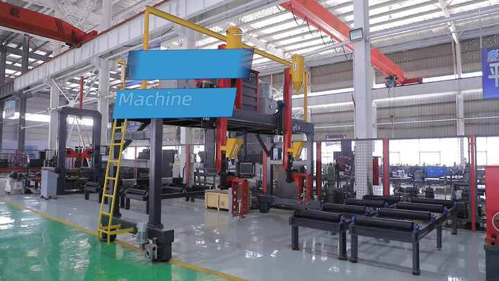 ZMDE Gantry Type Welding Machine - Efficient H Beam Production