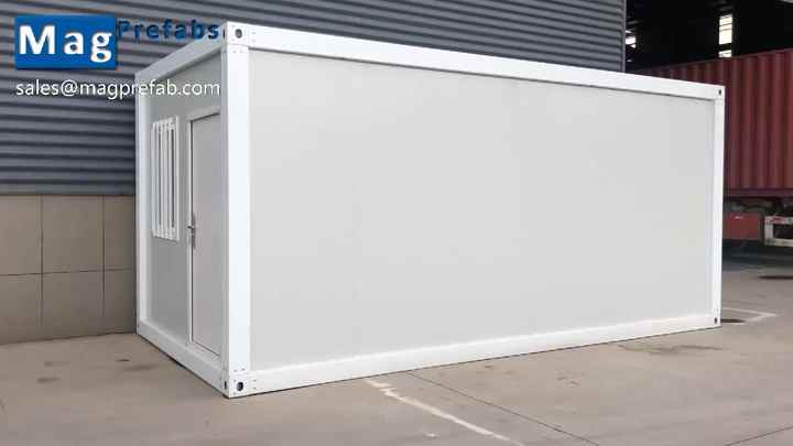 Modern Design 20ft Prefab Container Van House in Philippines