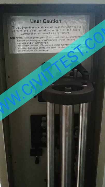 ASTM Standard Electric Automatic Soil Proctor CBR Rammer and Mould ...