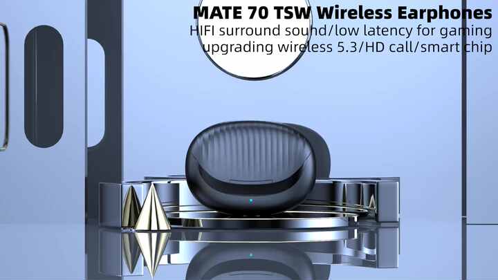 Mate 70 TWS Earbuds - High-Fidelity, Waterproof, and Noise Cancelling