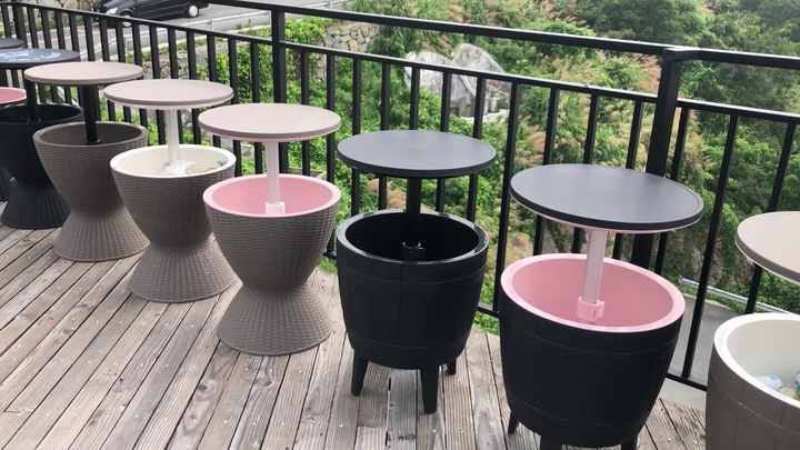 Outdoor Poolside Cooler Box - Perfect for Party & Storage