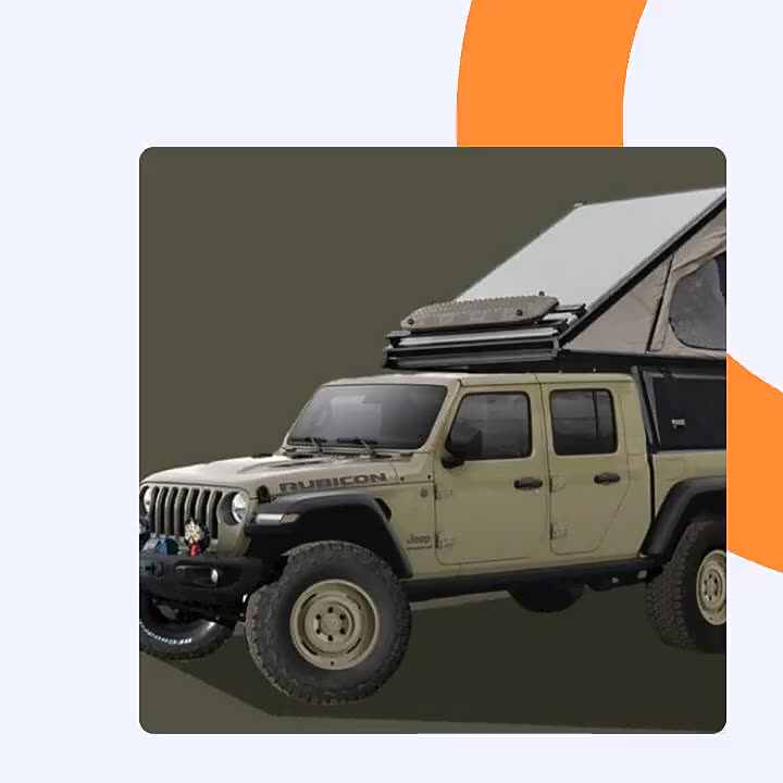 Aluminium 4x4 Truck Camper Tent with Ute Trays Canopy