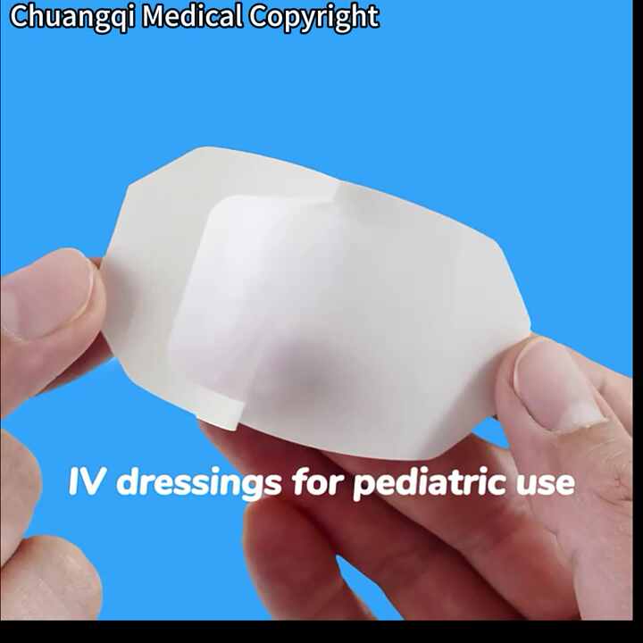 Transparent Medical Wound Dressing for Child 4 cm X 5 cm Medical Iv ...