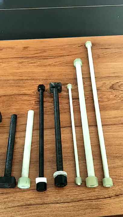 FRP GRP Fiberglass Bolt and Nut Fasteners - Durable Composite Studs in ...