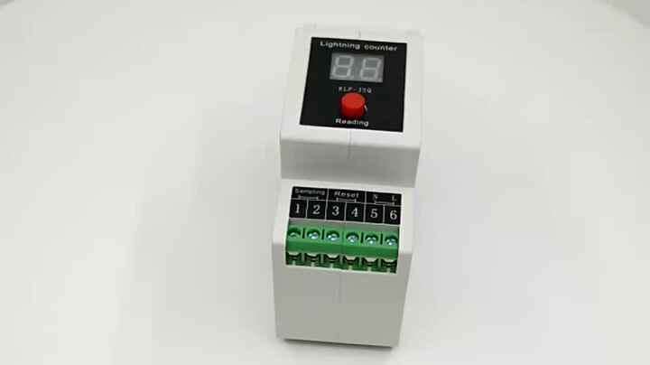 Lightning Strike Counter - Kerbs Surge Protector Digital Counter