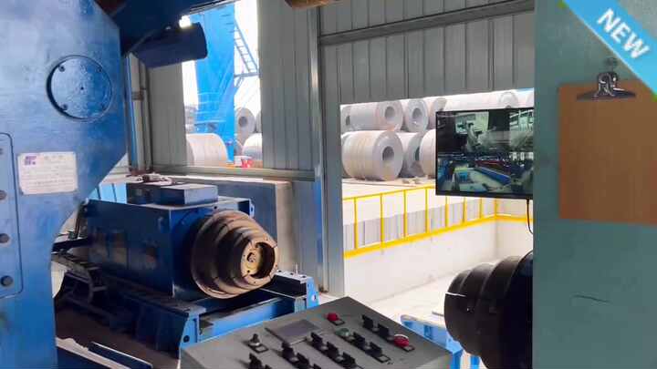 Customized High Strength Automatic Steel Coil uncoiling Levelling Shear ...