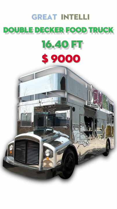 Double Decker Bus Food Truck for Sale - Great Intelli
