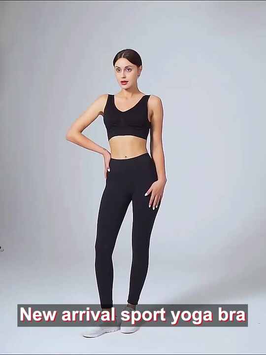 High Elastic Workout Comfortable Training Wear Sports Yoga Bra Sexy ...