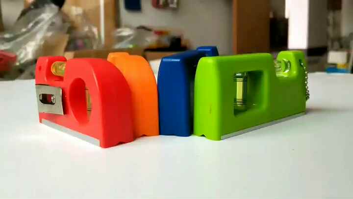 Mini Spirit Levels with Magnetic Base Small Pocket Bubble Measuring ...