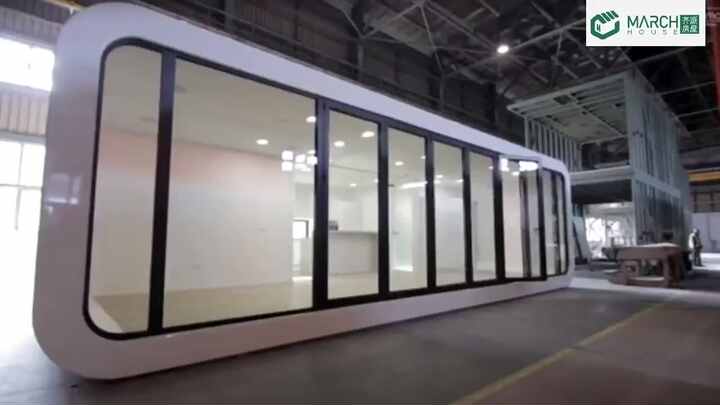 Modular Homes - Modern Design Detachable Apple Cabin
