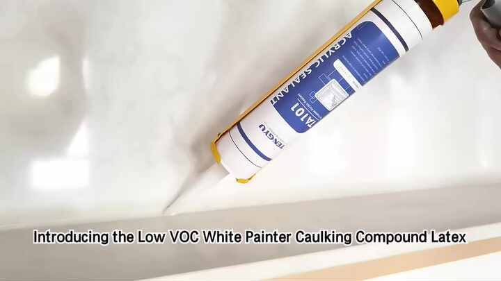 Low VOC White Painter Caulking Compound Latex Caulk Acrylic Sealant ...