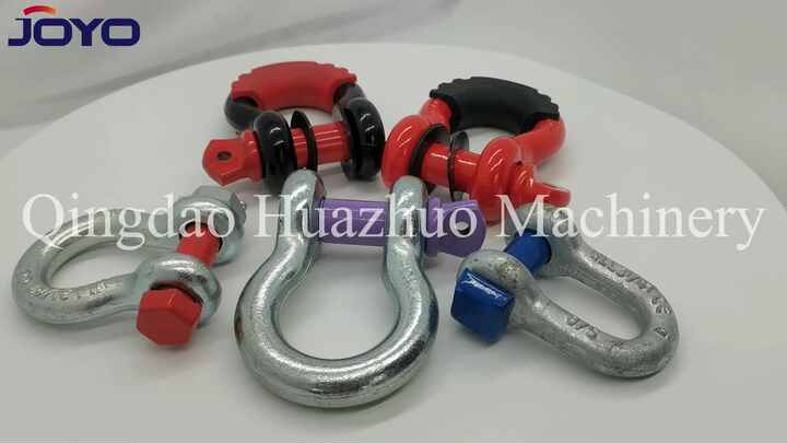 Hot Dip Galvanized Drop Forged 7/8'' G209 6 Times Bow Shackle ...