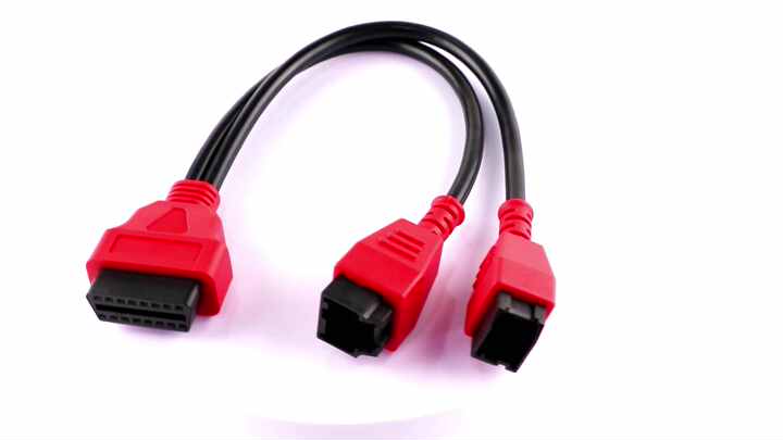 Car OBD 2 16 Pin to FCA 12-8 Bypass Diagnostic Cable