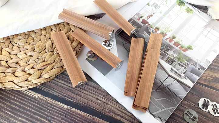 Gloway Gloway S Shape Smokeless Eco-friendly Core Handmade Wooden ...