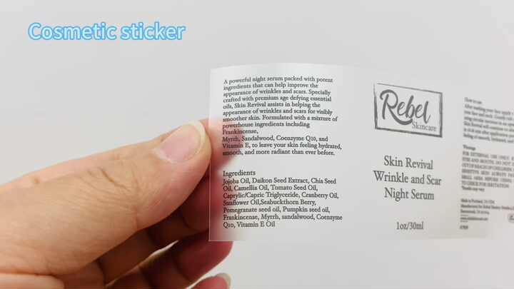 Luxury Perfume Label Stickers - Waterproof & Customizable
