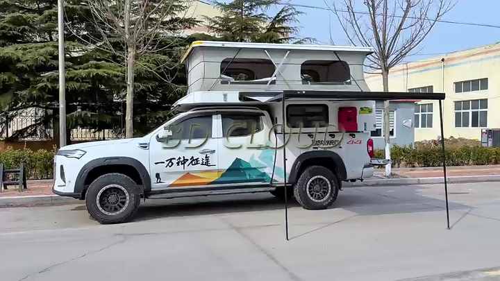 Flat Bed 4x4 Expedition Truck Compact Camper Shell - Buy 4x4 Expedition ...