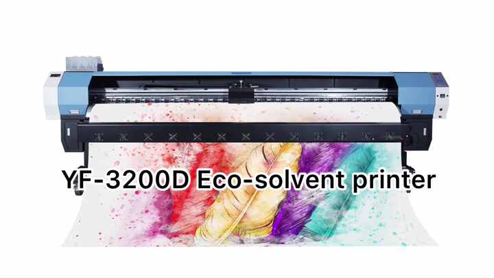 Fortune i3200 printer 3.2m vinyl sticker printer flex banner digital ...