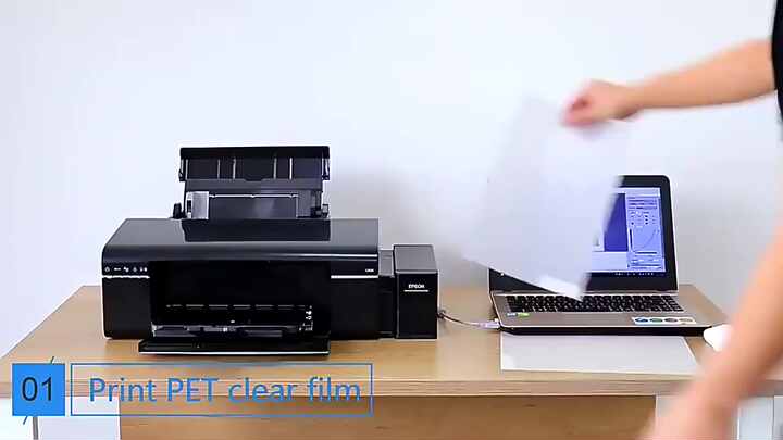 DTF Inkjet Printer A4 Size Start Kit, Full Set Machine for Heat ...