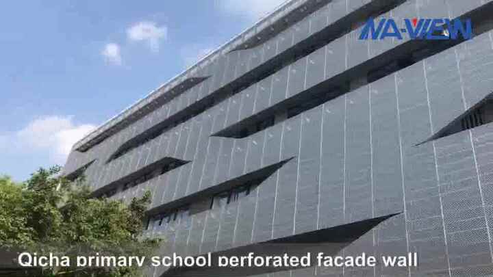 CNC Cut Modern Aluminum Exterior Wall Cladding Panels for Hotels, Malls ...