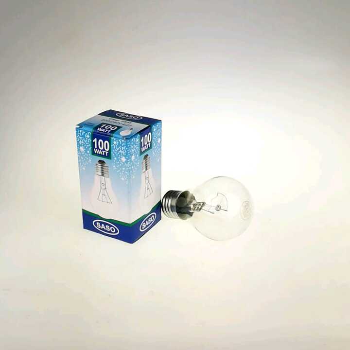 A55 40W-100W E27 B22 Incandescent Light Bulbs - Dimmable Options, CE ...